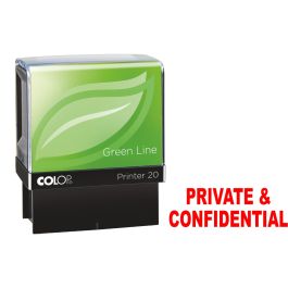 PRIVATE & CONFIDENTIAL Word Stamp – Red Ink – Order Today, Fast ...